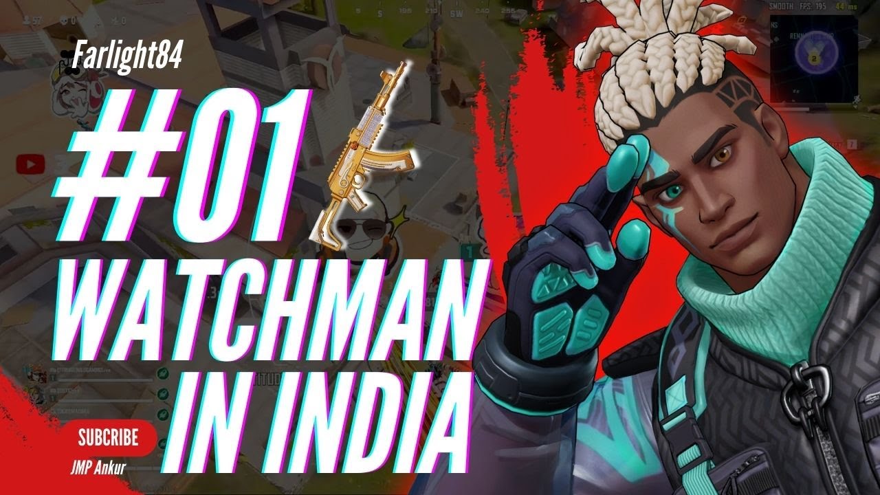 #01 watchman in india live🔥| #farlight84 #farlight84live - YouTube