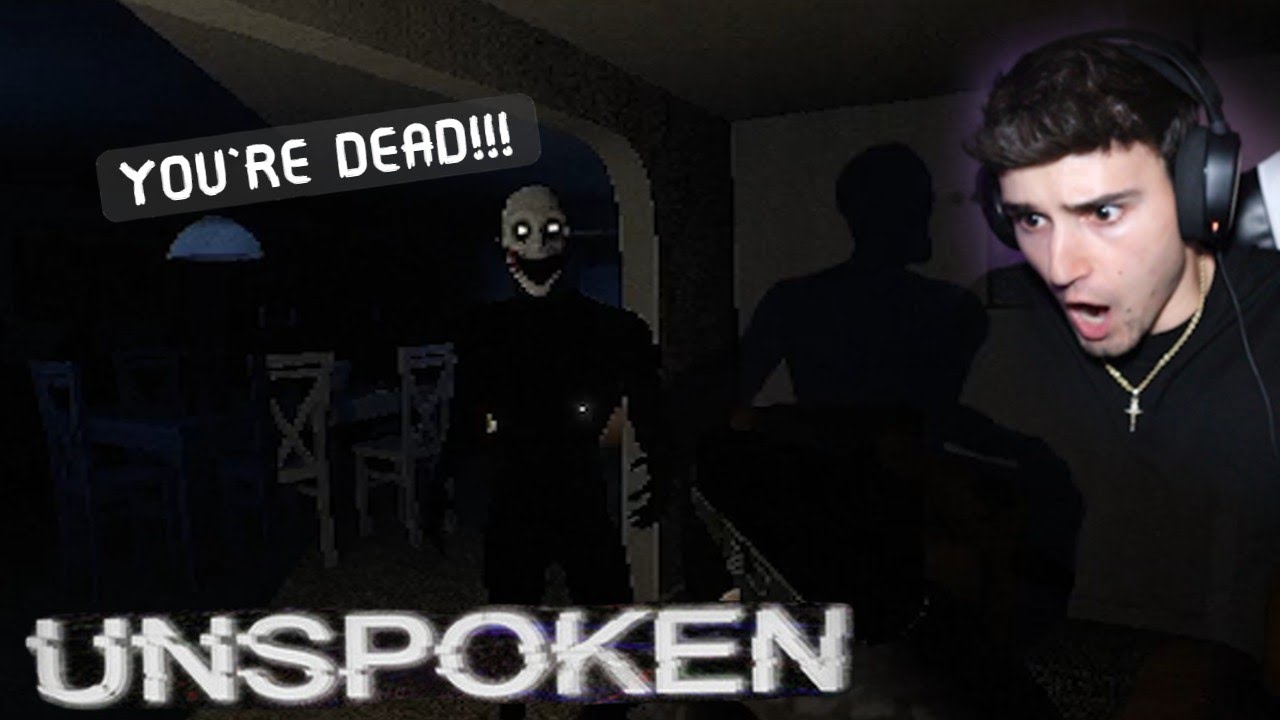 Fighting FOR MY LIFE in Home Invasion Horror Game | UNSPOKEN (Full Game ...