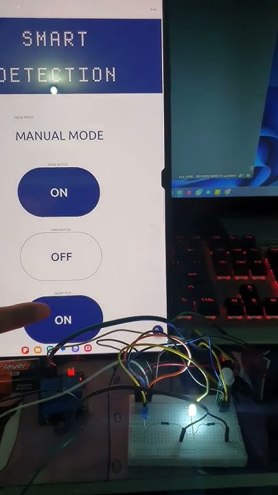 Motion Detection System with Blynk (Auto/Manual) Mode - YouTube