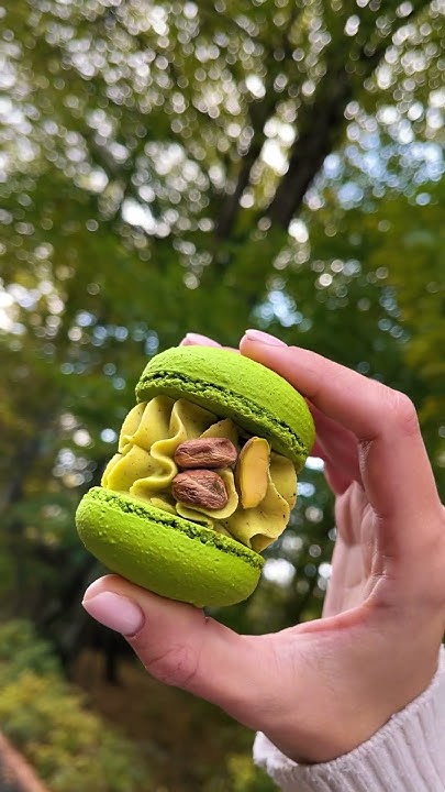 Фисташковый макарон #макаронс #макарон #frenchmacarons #macarons # ...