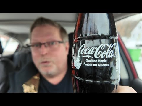 Quebec Maple Coke Review !! Coca-Cola !! - YouTube