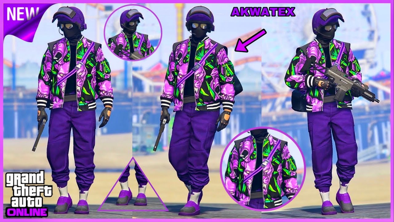 [NEW] AVOIR UNE MAGNIFIQUE TENUE MODDER VIOLET SANS CODAGE SUR GTA 5 ...