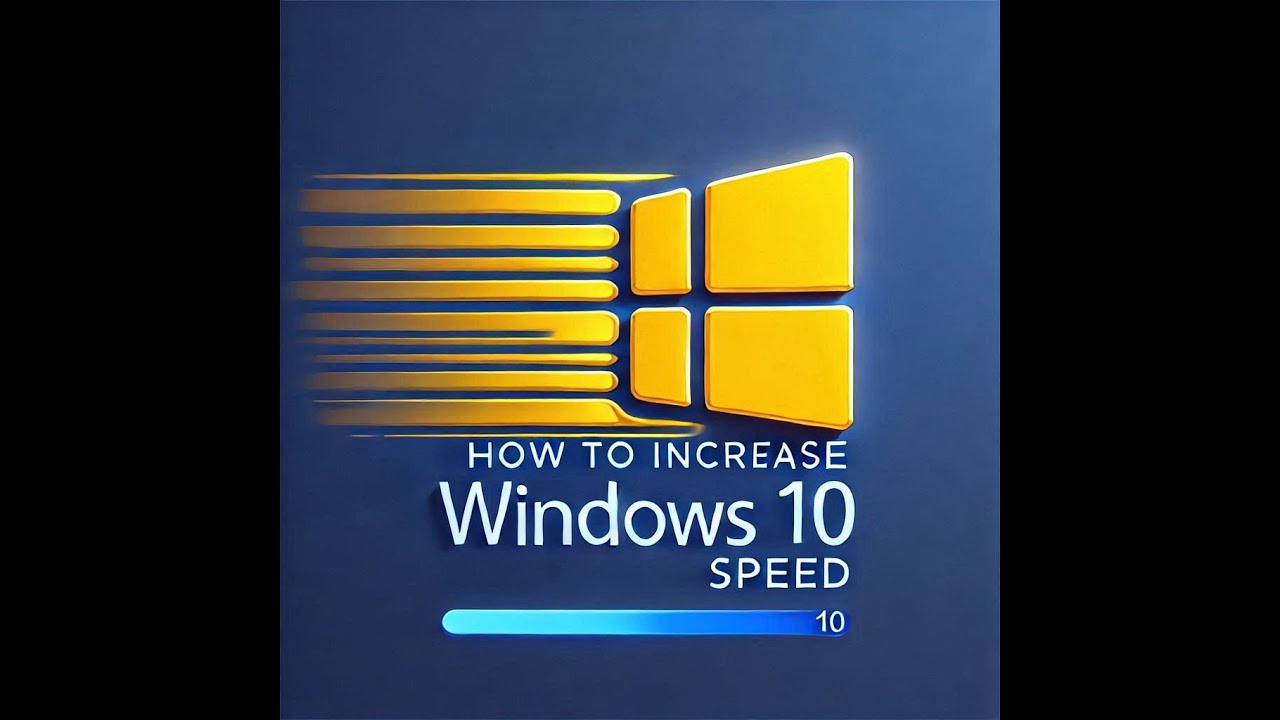 How to increase Windows 10 OS speed - YouTube