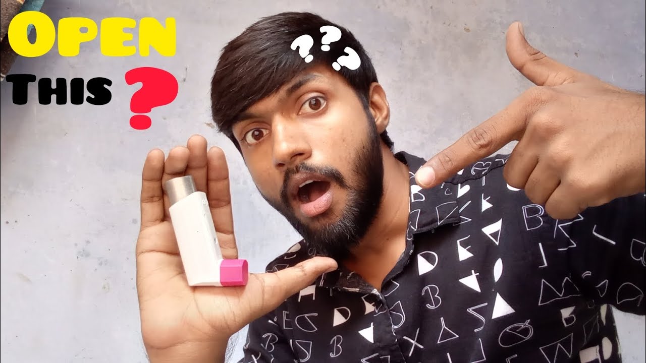 What is inside in inhaler pump// Inhaler Pump // देसीExperiment - YouTube