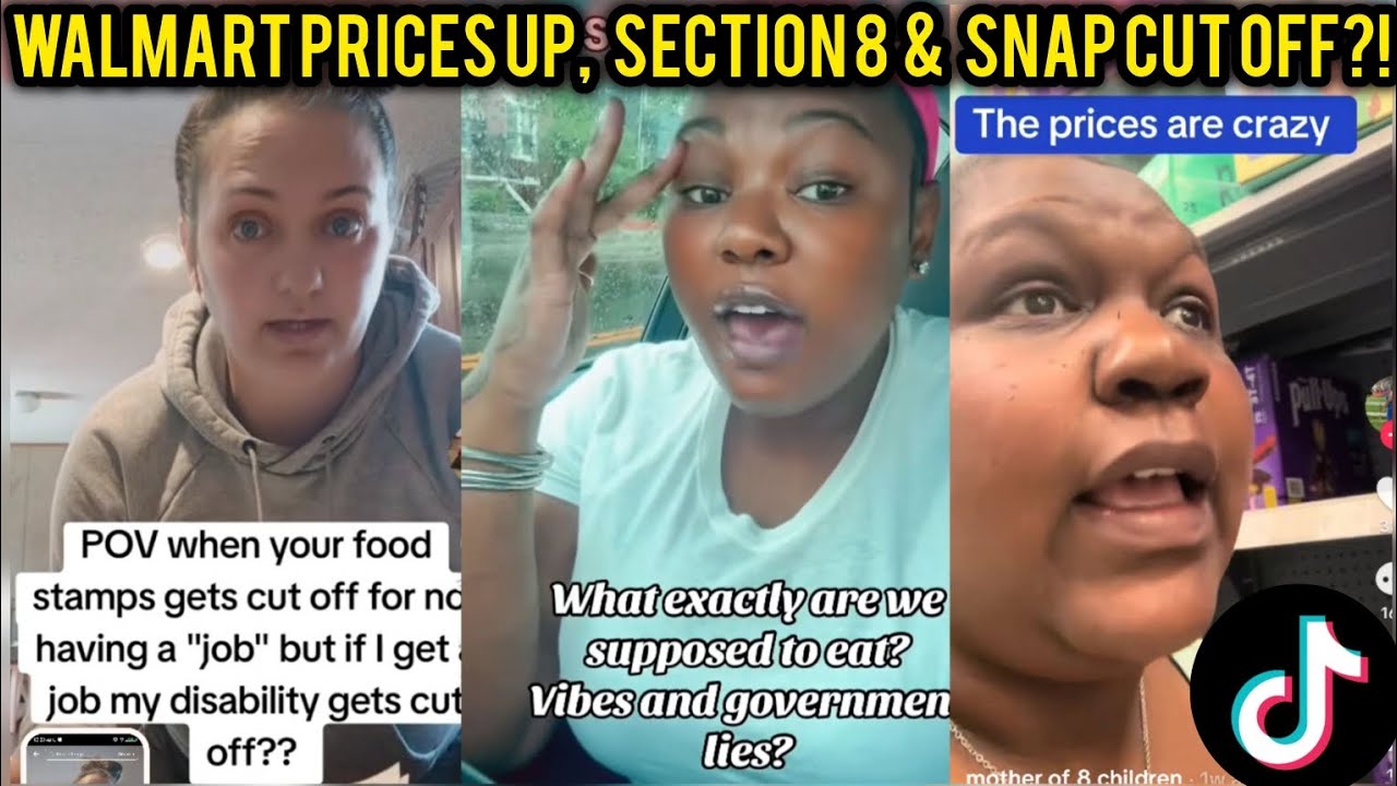 Walmart Prices Up, Section 8 & SNAP Cut Off?! - YouTube