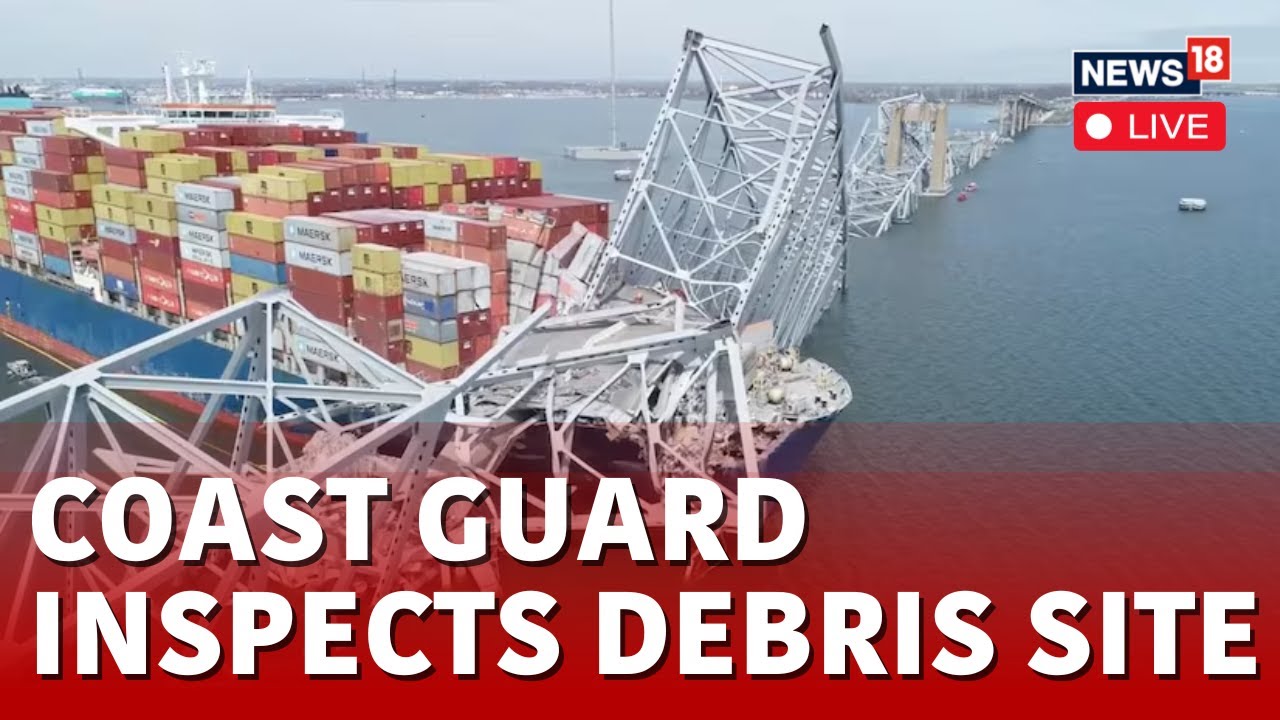 Baltimore Bridge Collapse Probe Live | Coast Guard At Baltimore Bridge ...