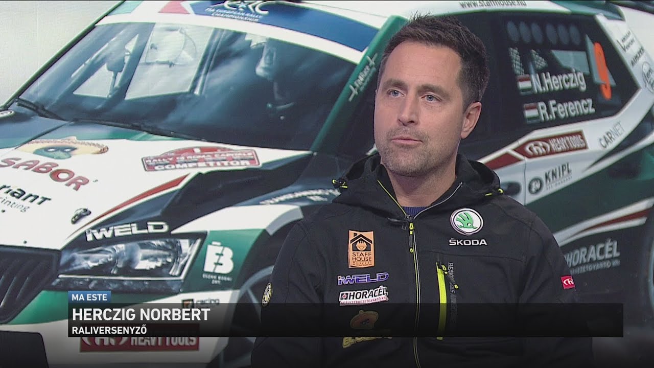 WRC2-es kategóriájában versenyez jövőre a Herczig Norbert - YouTube