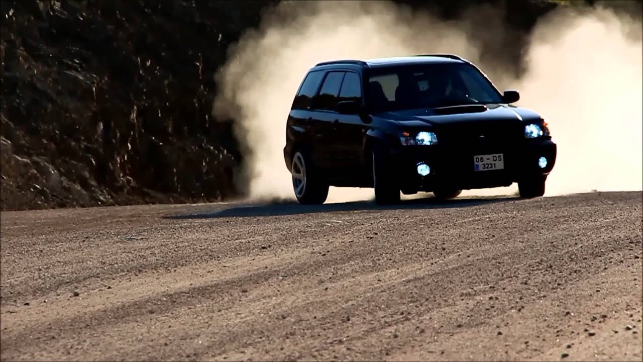 Subaru Forester Rally Drift - YouTube