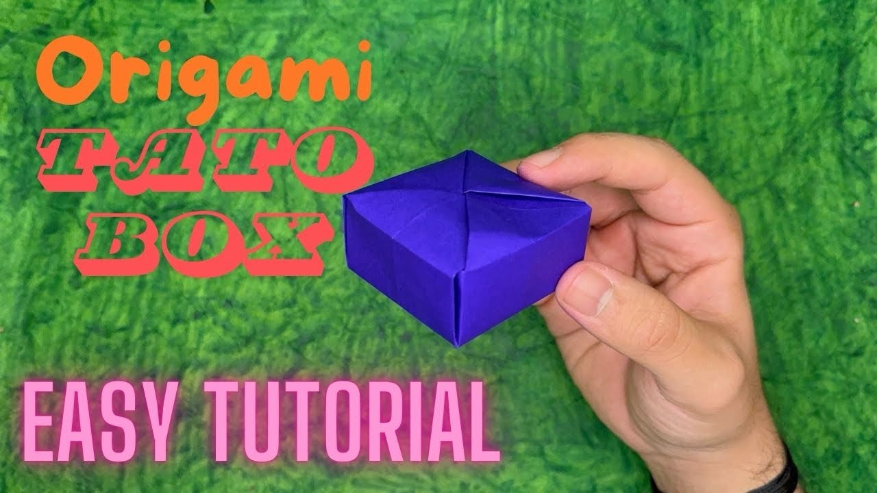 Origami Tato Box || Easy Tutorial - YouTube
