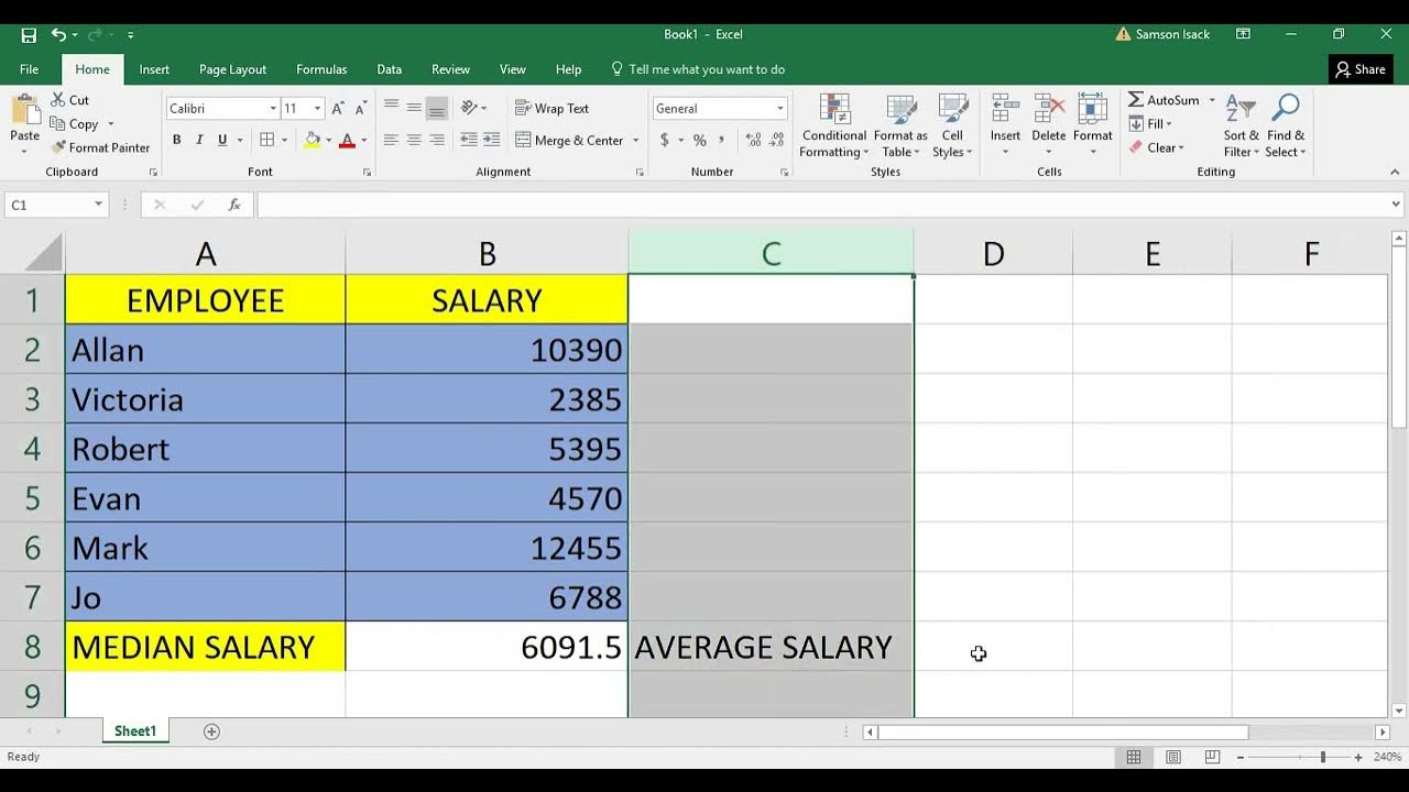EXCEL How To Find Median In Excel How To Use Function MEDIAN In Excel excel-how-to-find-median-in-excel-how-to-use-function-median-in-excel