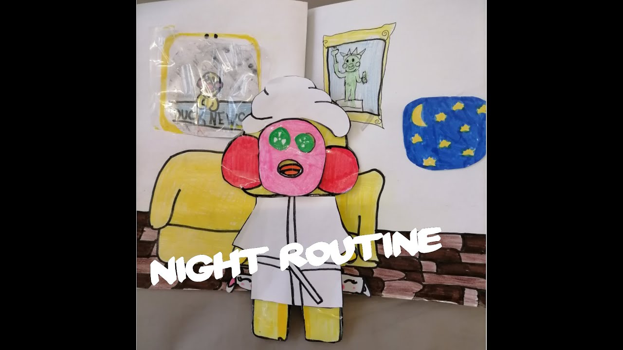 Paper duck Night routine - YouTube