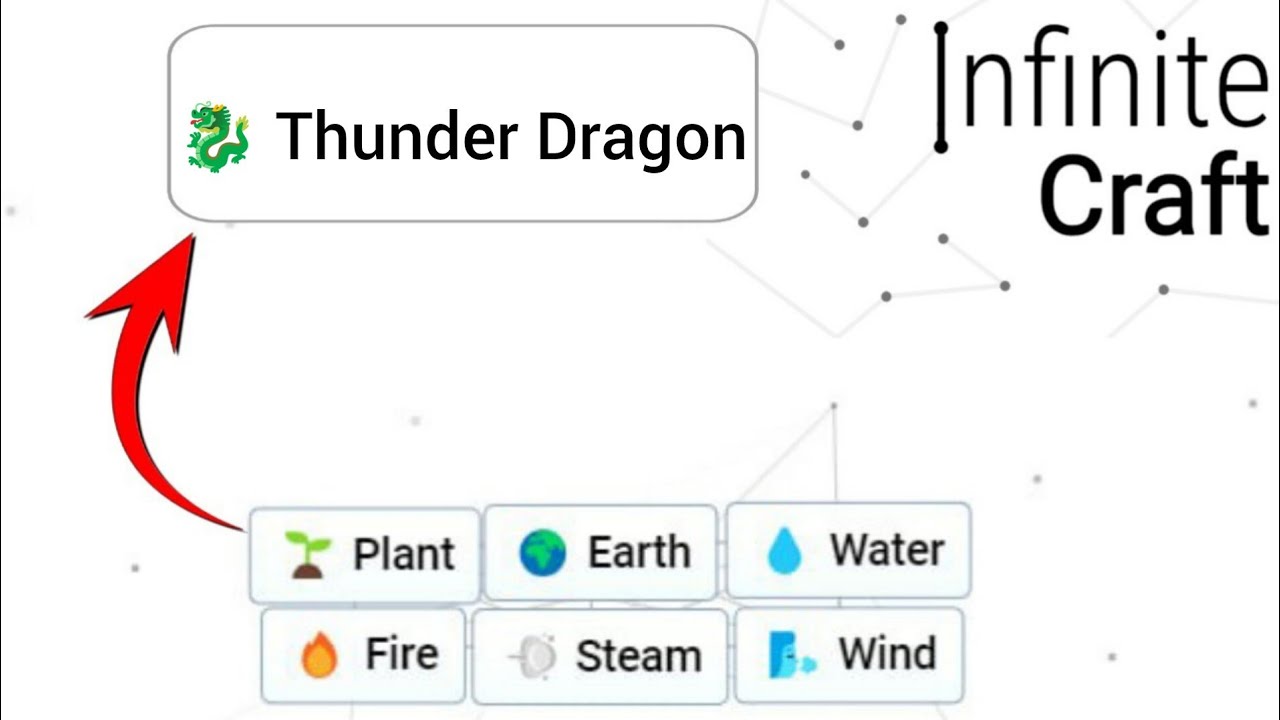 How to make Thunder Dragon in infinite craft | infinity craft - YouTube