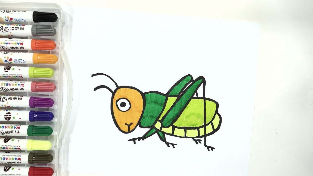 locust painting - YouTube