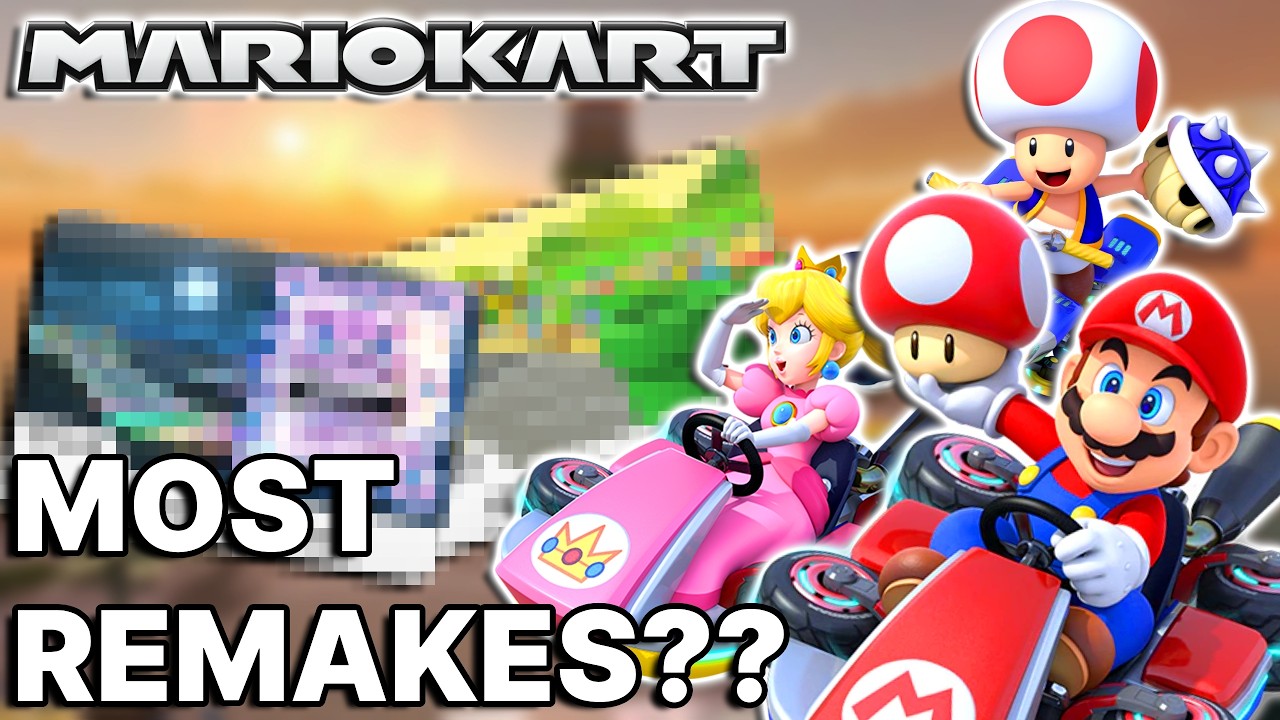 Which Mario Kart track has been remade the most? - YouTube