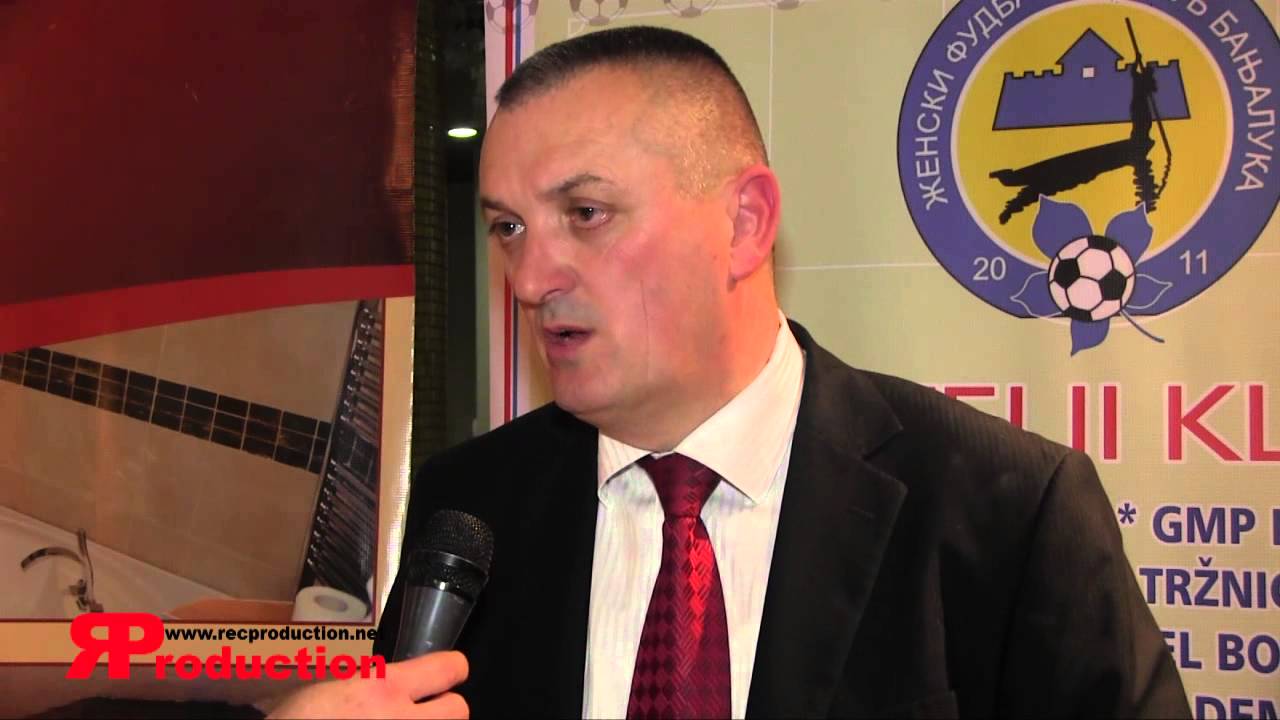 Zoran Aleksic predsjednik ZFK Banja Luka izjava - YouTube