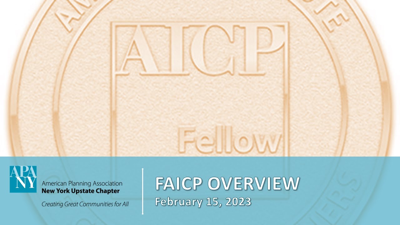 FAICP Overview, Feb. 15, 2023 - YouTube