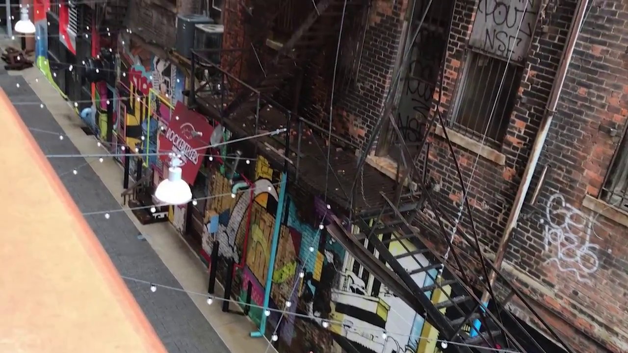Detroit's Belt alley way - YouTube