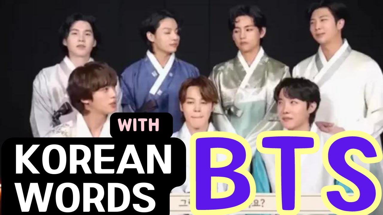 Learn Korean WORDS with BTS- 2023 Happy Seollal Greetings - YouTube