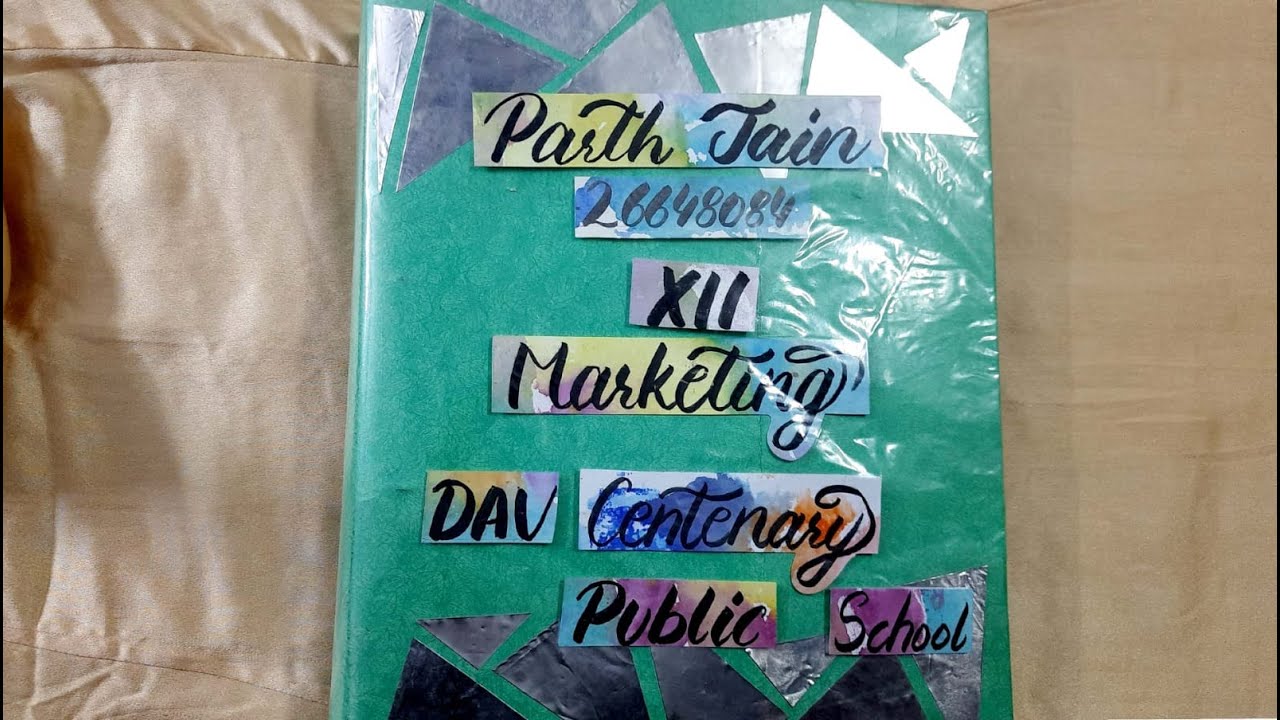 Marketing project file |class 11th and 12th| - YouTube