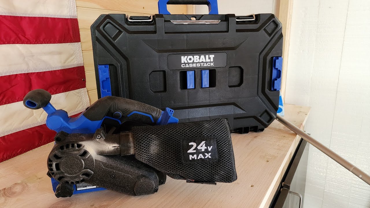Kobalt case stack tool box and battery kit with a free tool. I got the ...