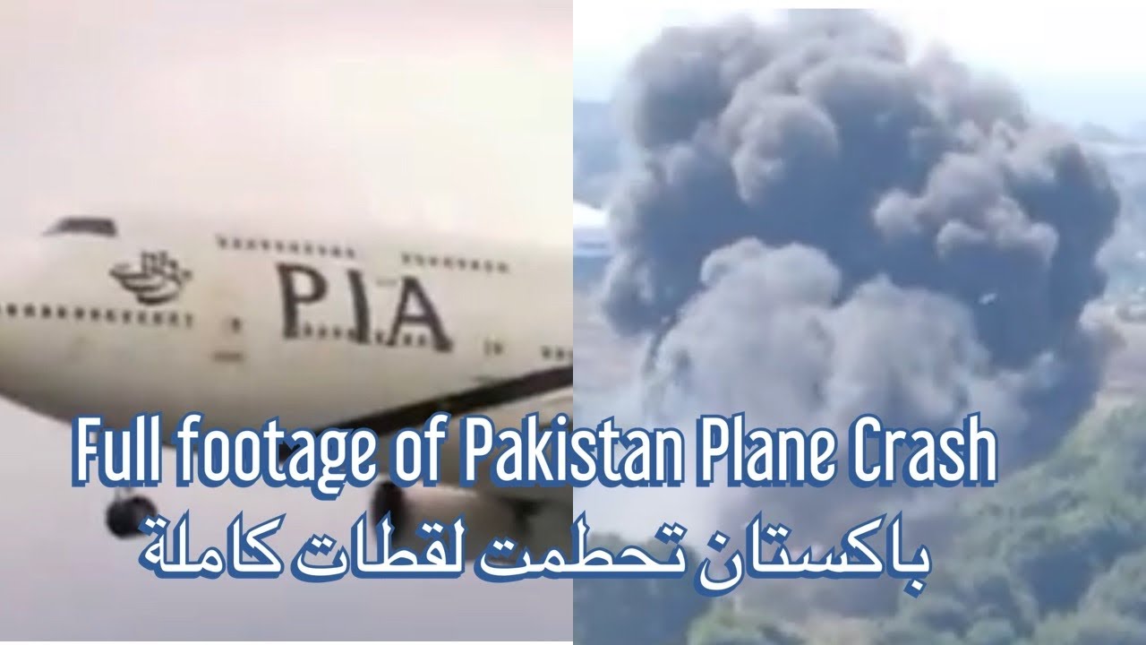 Breaking Footage How Pakistan international flight A320 Crash 23 May ...