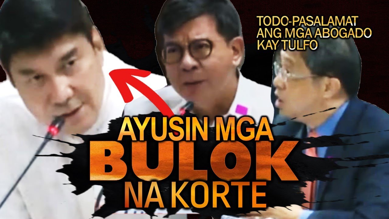 Mga BULOK na Korte gustong ayusin ni Raffy Tulfo PSDBM planong sibakin ...