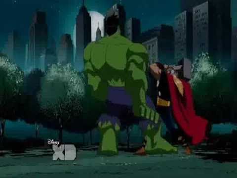Hulk vs Thor (5th Battle)