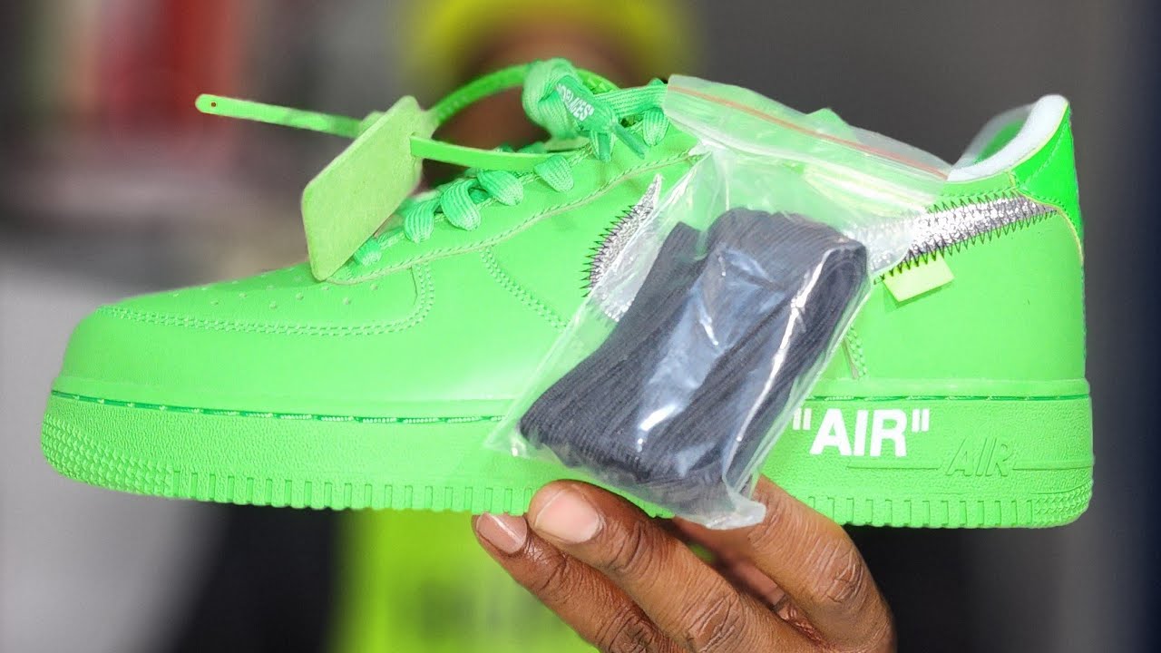 AIR FORCE 1 x OFF-WHITE "BROOKLYN SPARK" RIP VIRGIL ABLOH - YouTube