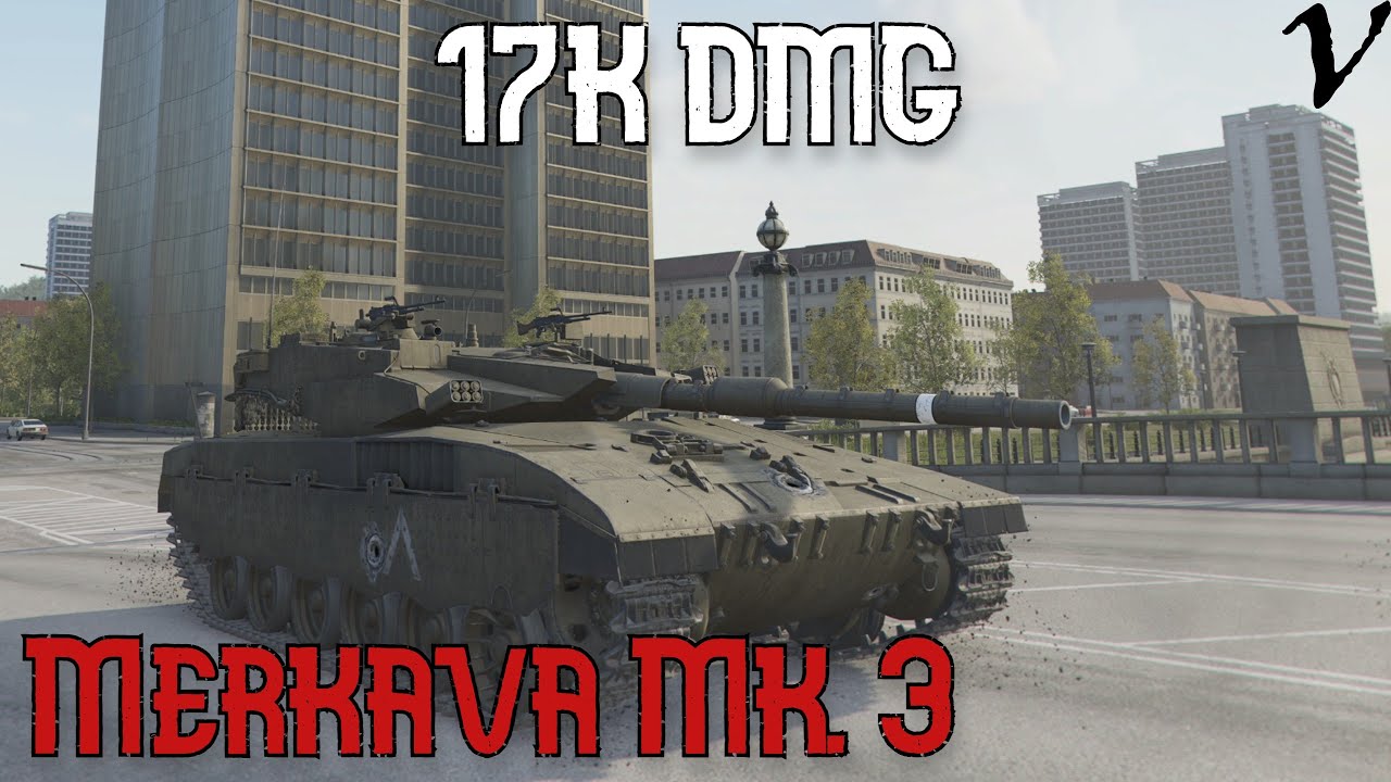 Merkava Mk. 3 - Top Tier Israel Tank: 17.2K Damage: WoT Console - World ...