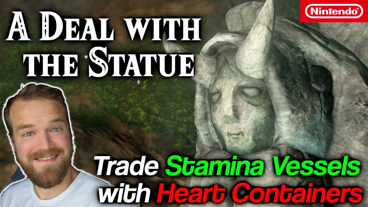 A Deal with the Statue | Trade Stamina Vessels and Heart Containers ...