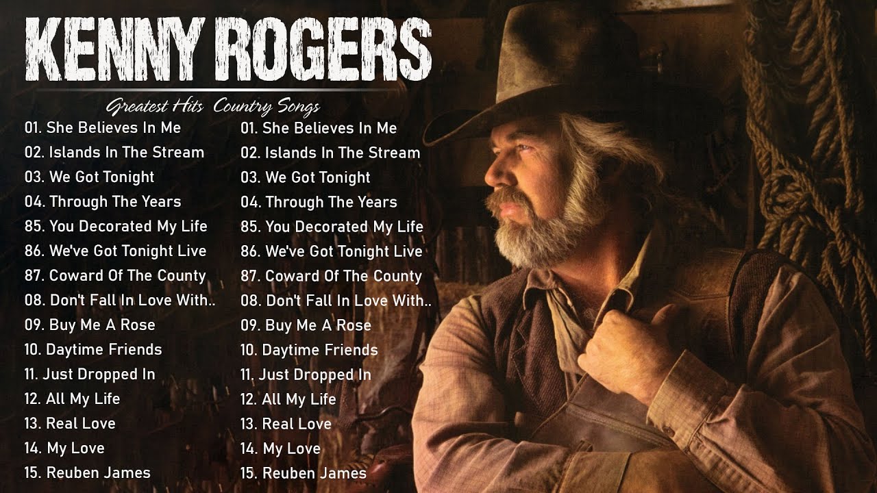 Best Songs Of Kenny Rogers - Old Country Songs All Of Time - Greatest ...