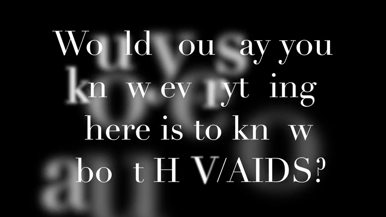 HIV: AIDS PSA - YouTube