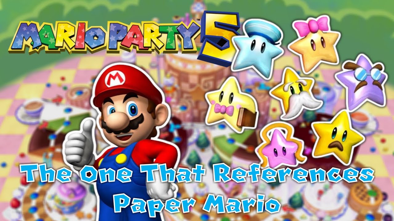 The One That References Paper Mario | Mario Party 5 Livestream - YouTube