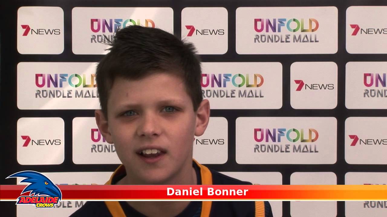Daniel Bonner - 7 News Crows Experience - YouTube