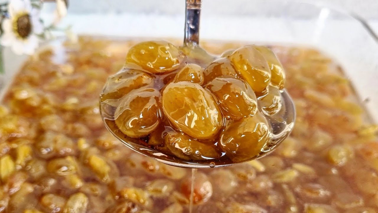 Si e bëra Reçelin e Rrushit me lëng si mjalt ?? Sekreti që duhet ta ...