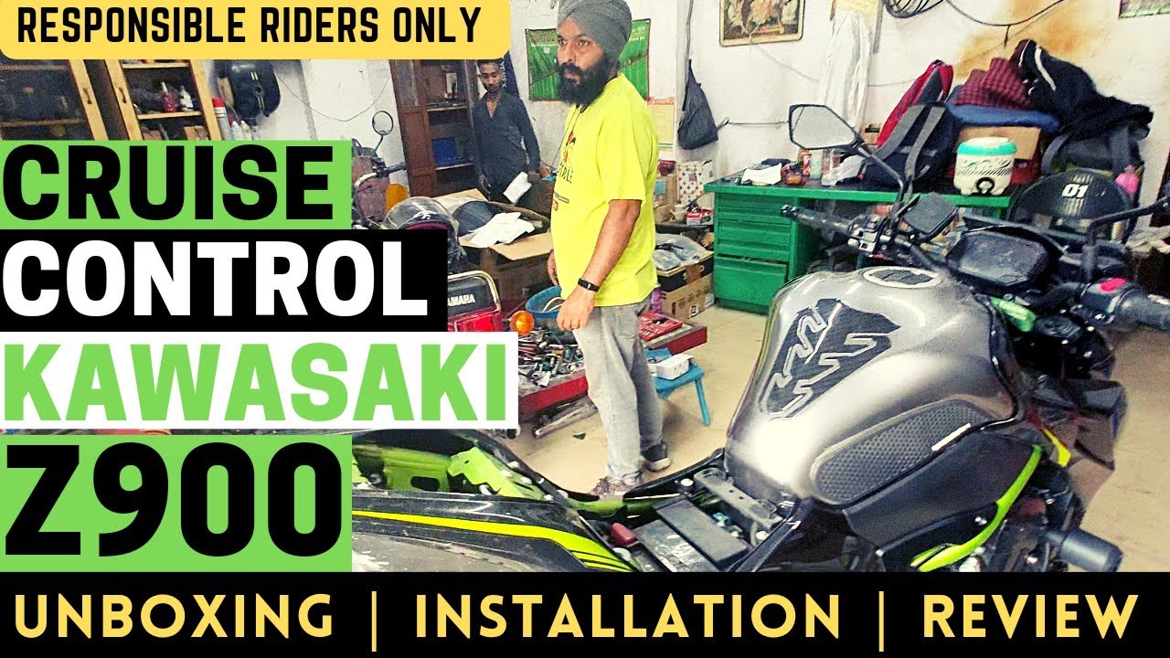 CRUISE CONTROL on Kawasaki Z900 from Pro-Spec Easy Cruz #indiaonz900 ...
