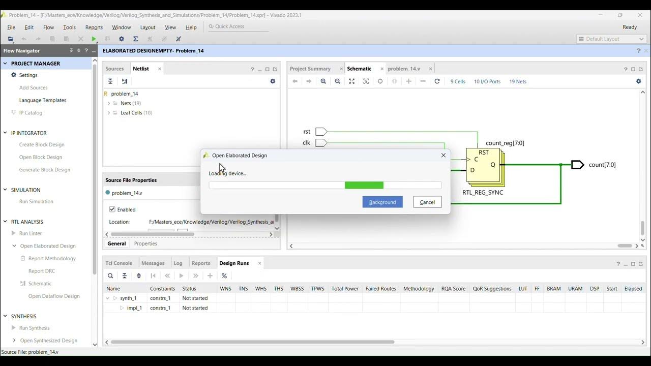 N Bit Down Counter Using Verilog Hdl Synthesis And Simulation Xilinx Vivado 20231