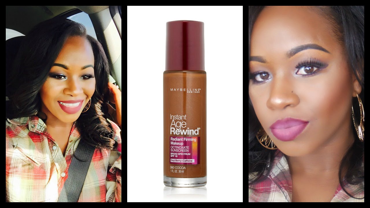 First Impressions: Maybelline Age Rewind Foundation Review – NARJG