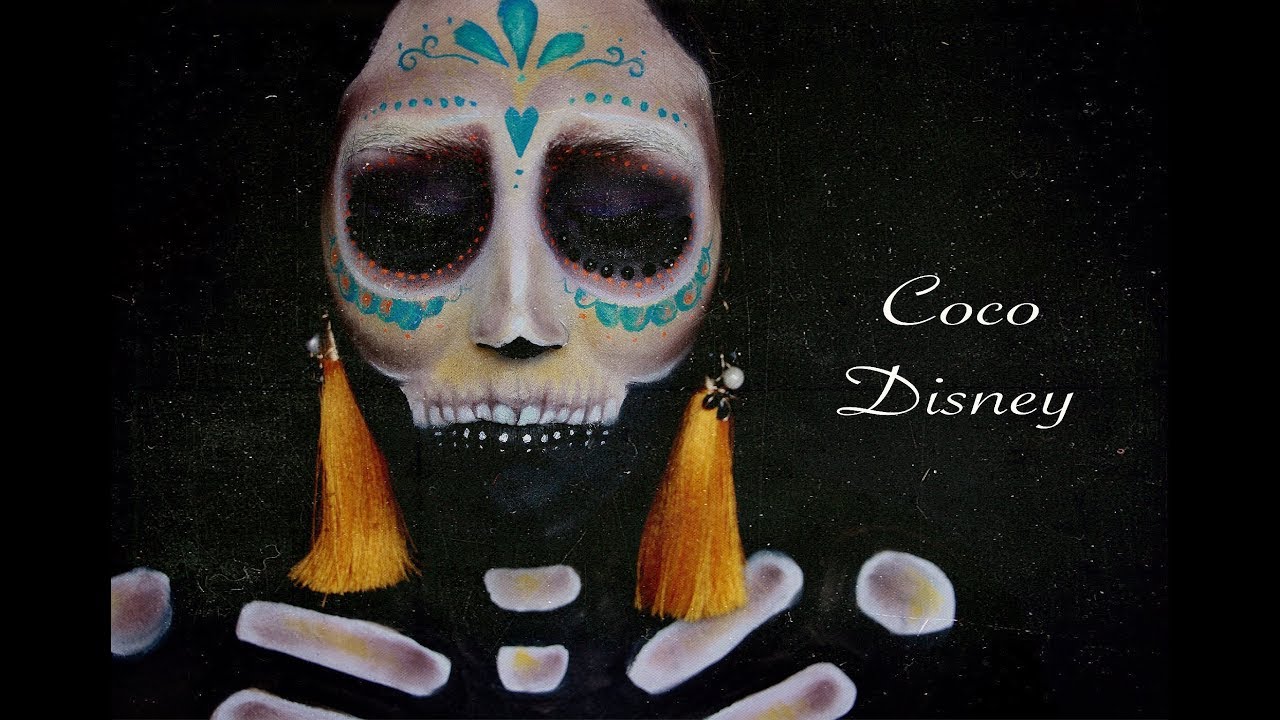 🥀COCO DISNEY INSPIRED MAKEUP - YouTube