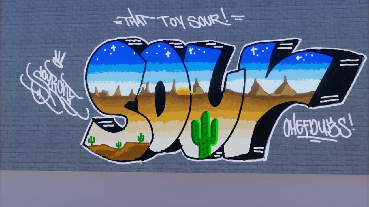 Roblox Sour graffiti quickie - YouTube
