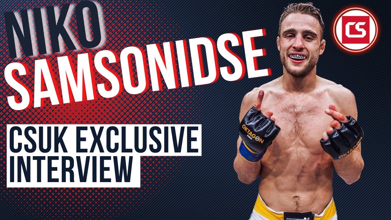 Niko Samsonidse Discusses His Focus on the Fight, Moving Forward With ...