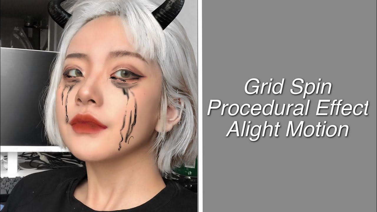 How to make the Grid Procedural Effect - Alight Motion - YouTube