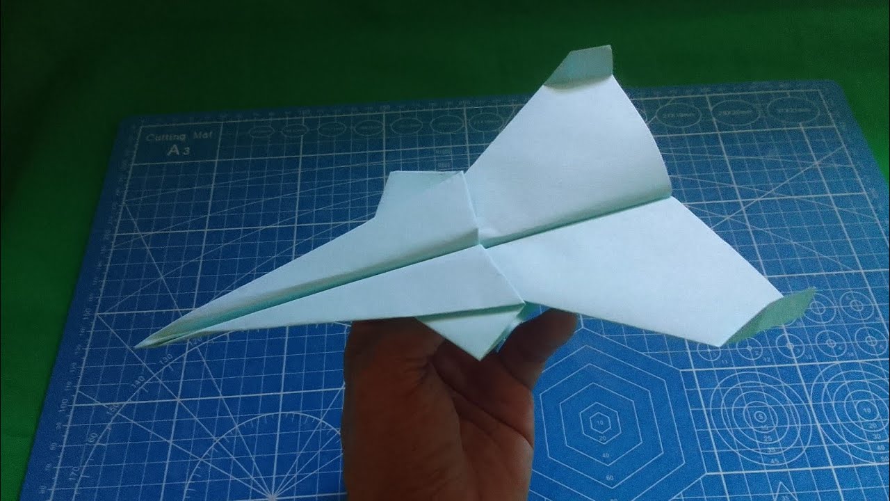how to make a hyper sonic jet paper airplane A4 @Ulyssesartsandcrafts ...