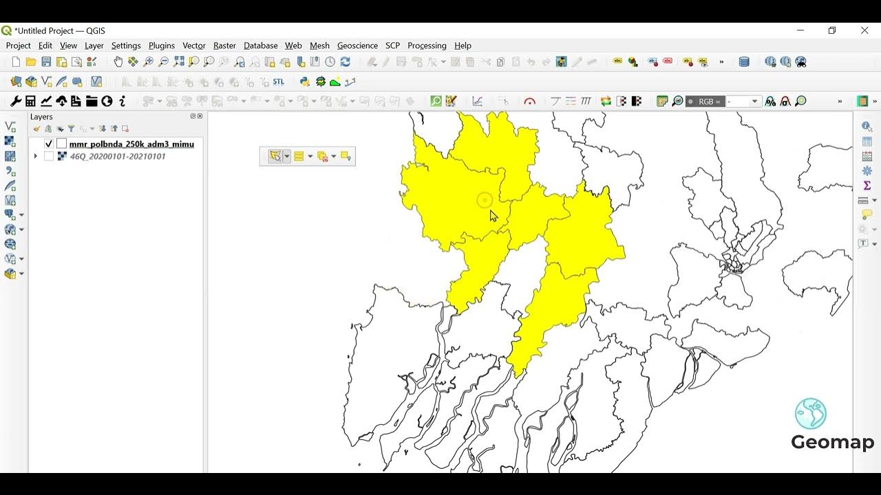 14 - Export Selected Feature to New Shapefile - YouTube