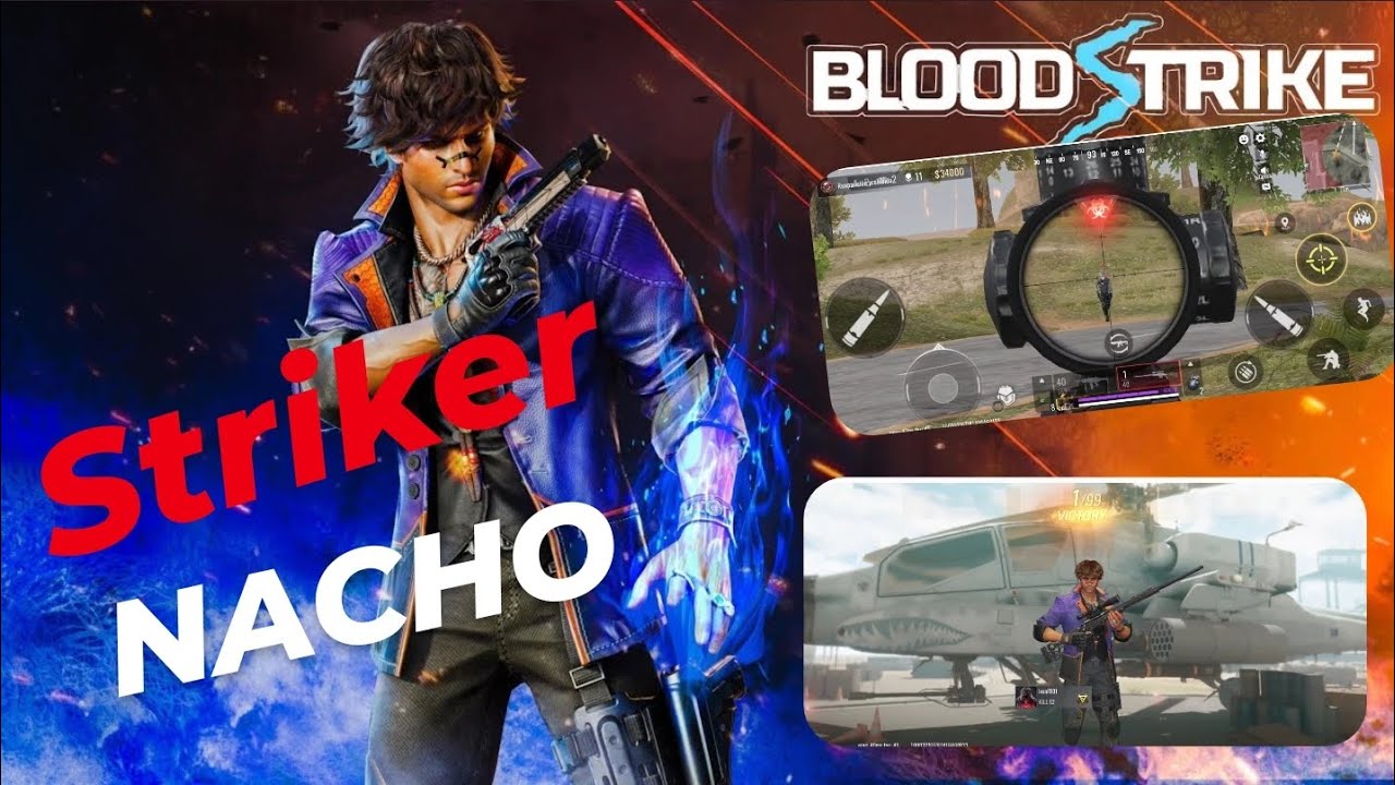 Blood strike Solitario (Striker Nacho) 24 Kill - YouTube