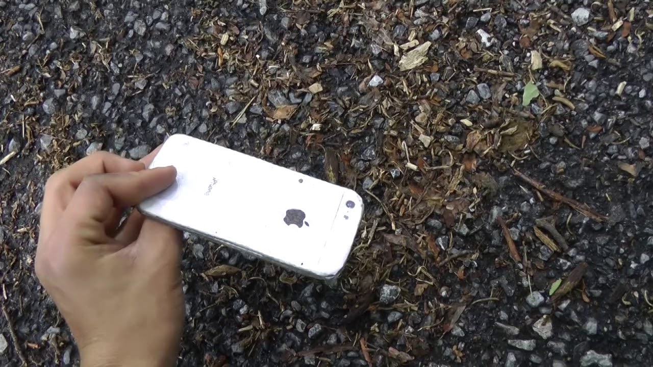 I destroyed my iPhone! - YouTube