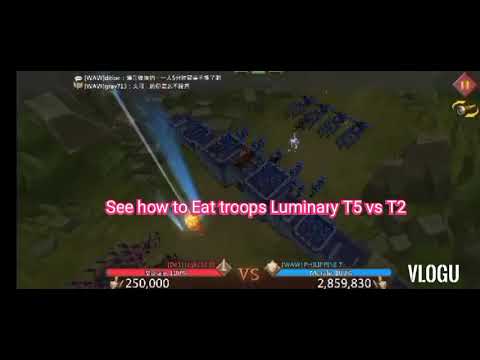 How to handle T5 Luminary vs T2 small trap 😁 #lordsmobile - YouTube