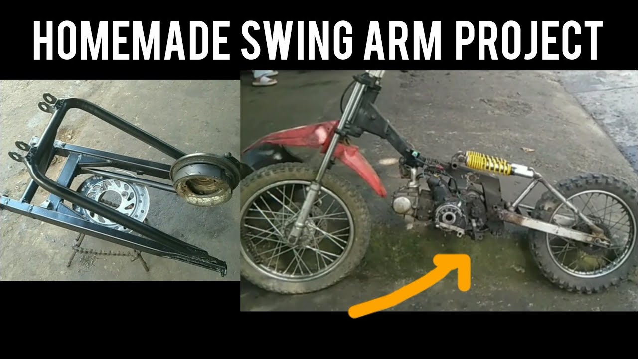 SWING ARM PROJECT TRAIL MOTORCYCLE - YouTube