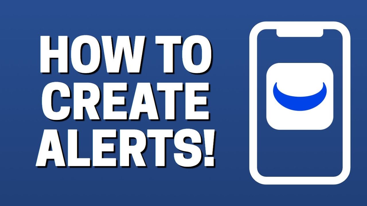 How To Create Alerts In Webull App - YouTube