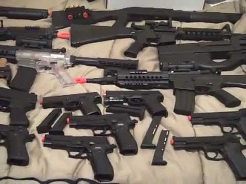 Small BB gun collection epic - YouTube